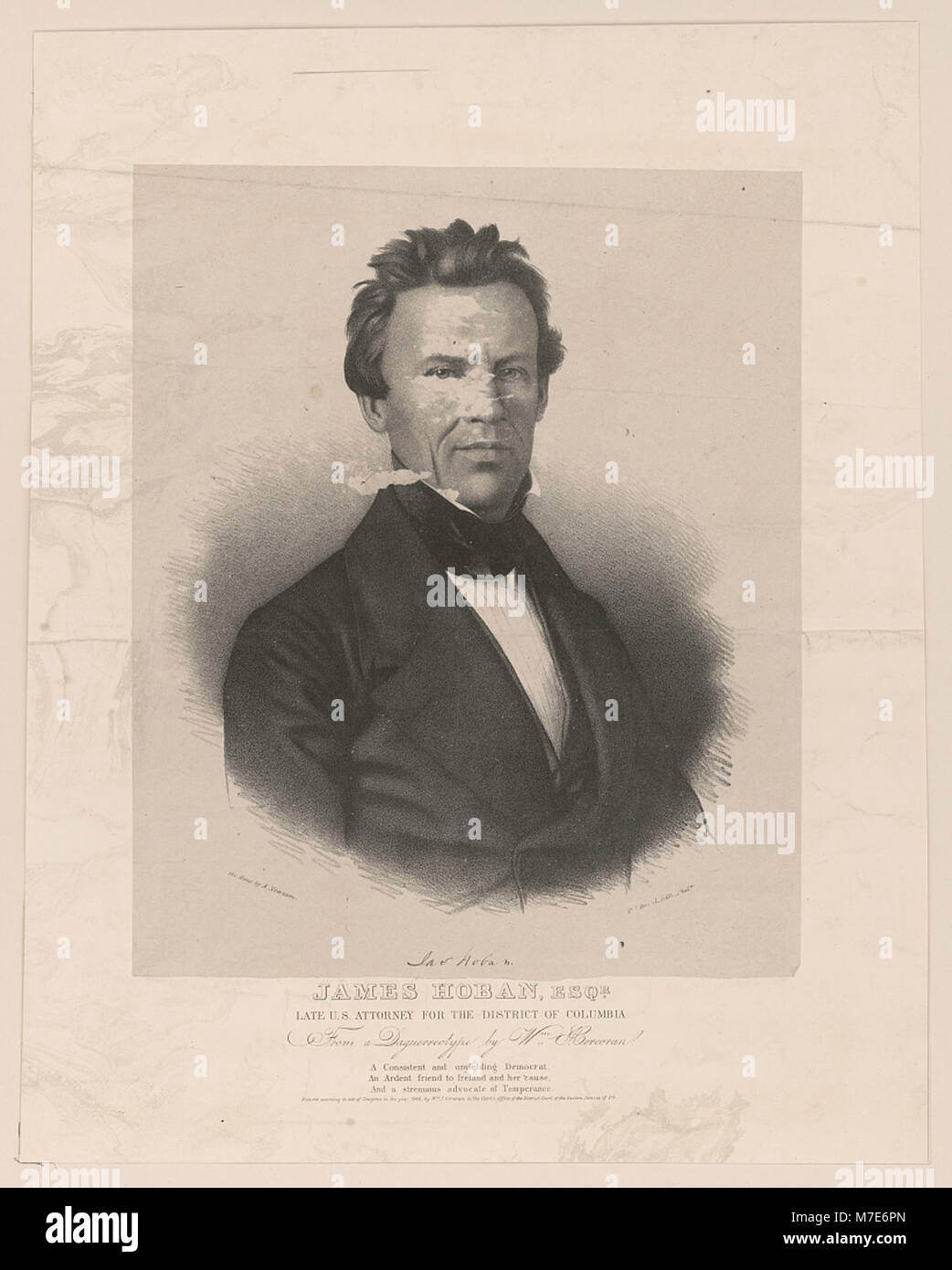 James hoban portrait hi-res stock photography and images - Alamy