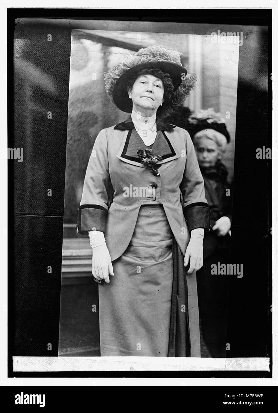 A copy of a portrait of Mrs. Wilson, depicting her as a key figure in ...