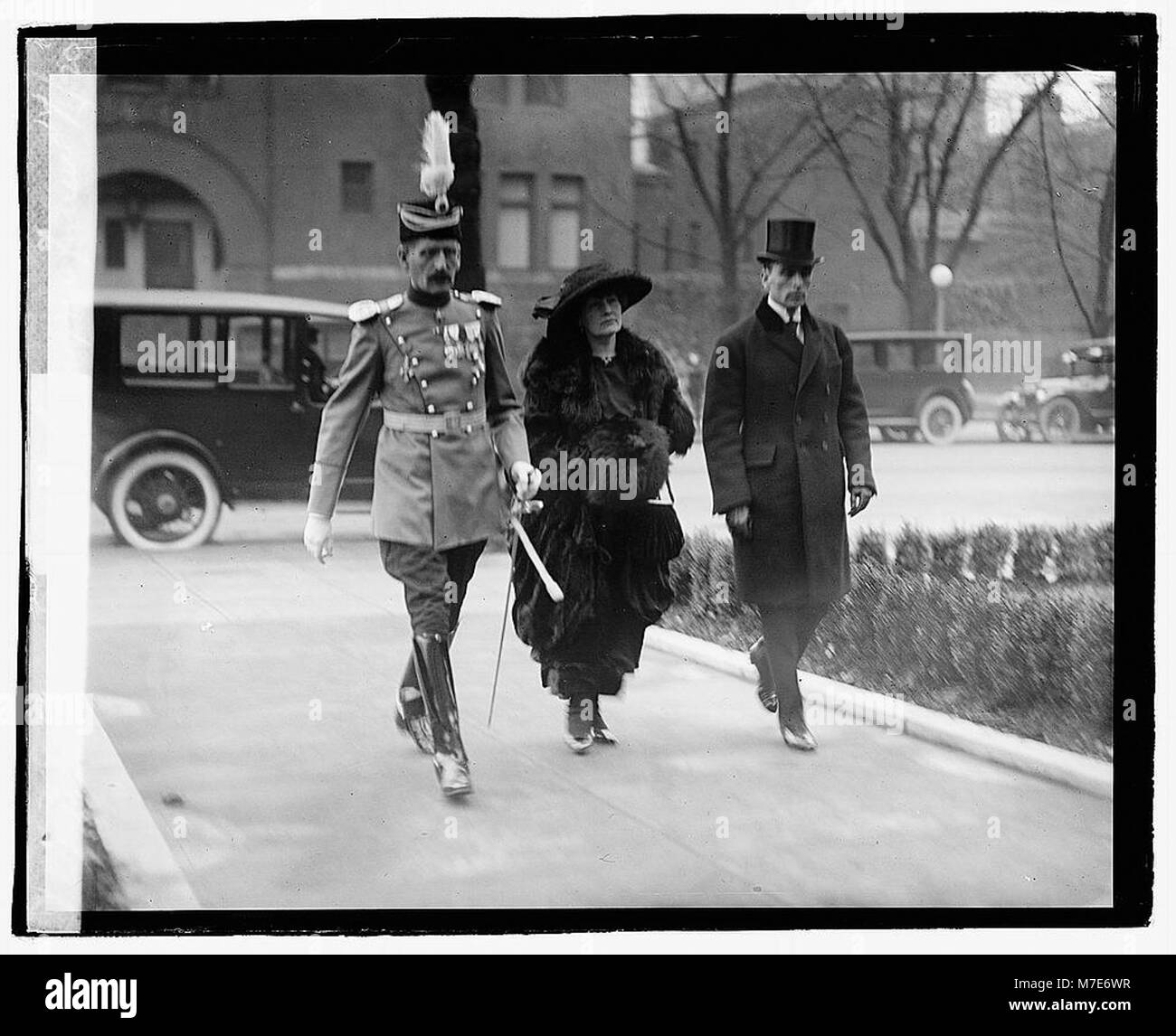 A photograph of Mrs. Wilson at the Ekengren funeral on December 1, 1920 ...