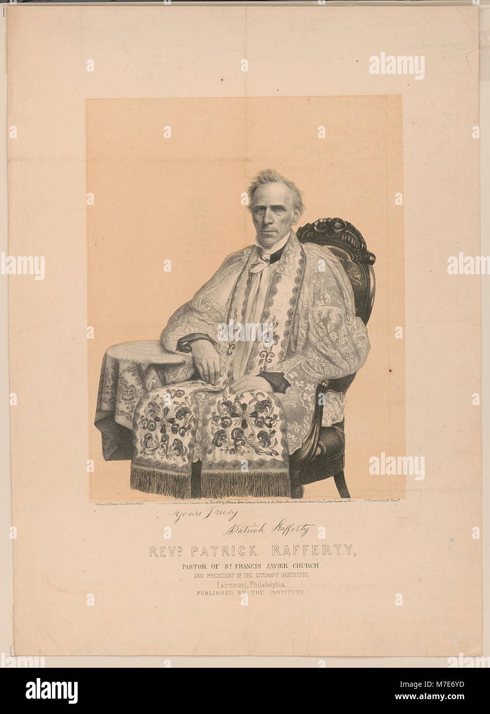 Revd. Patrick Rafferty, pastor of St. Francis Xavier Church and ...