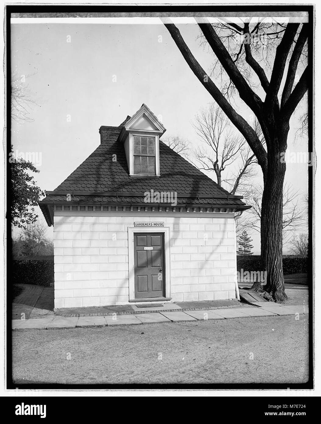 Photograph of Mount Vernon, the historic plantation home of George ...