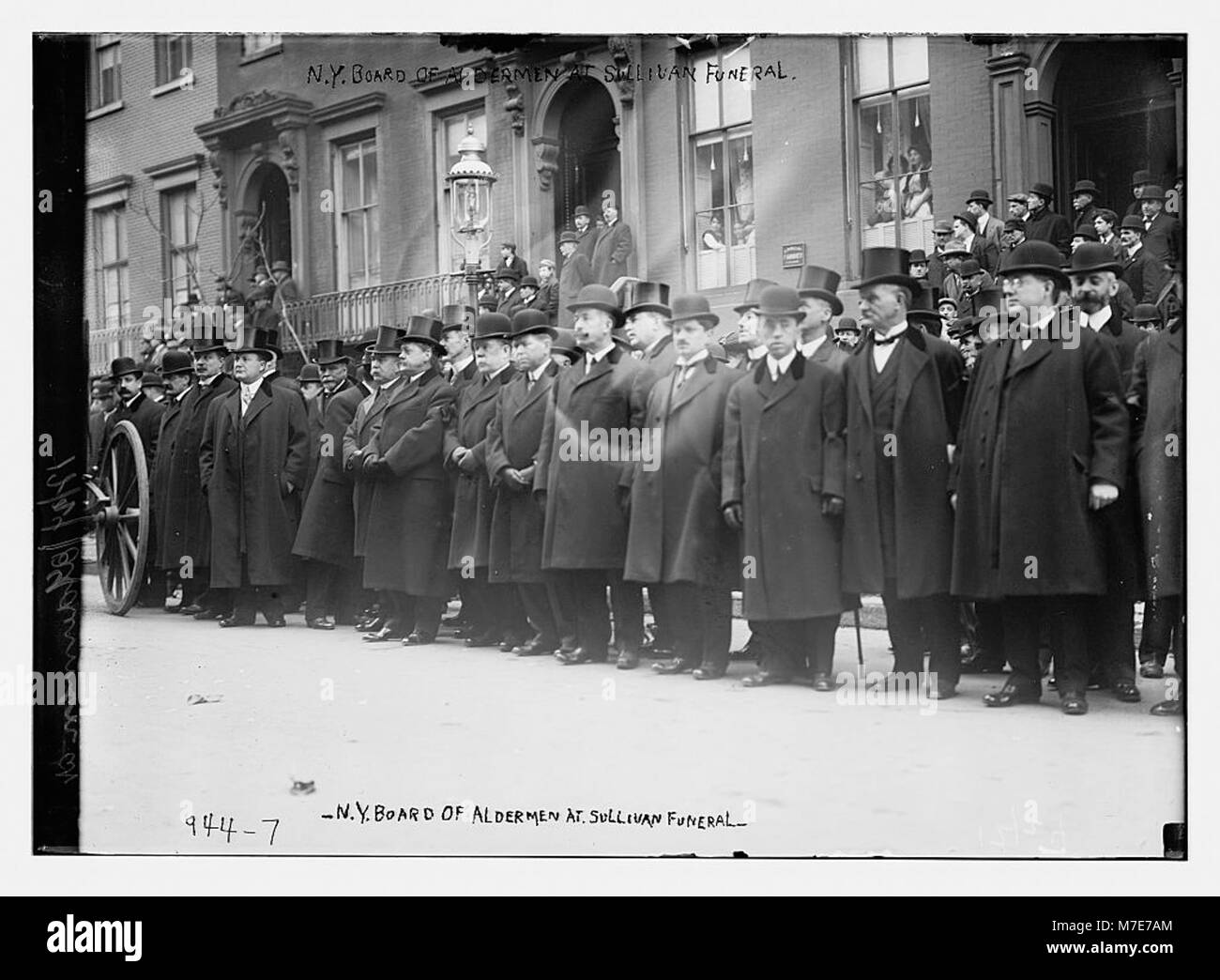 Members of the New York Board of Aldermen are pictured together at the ...