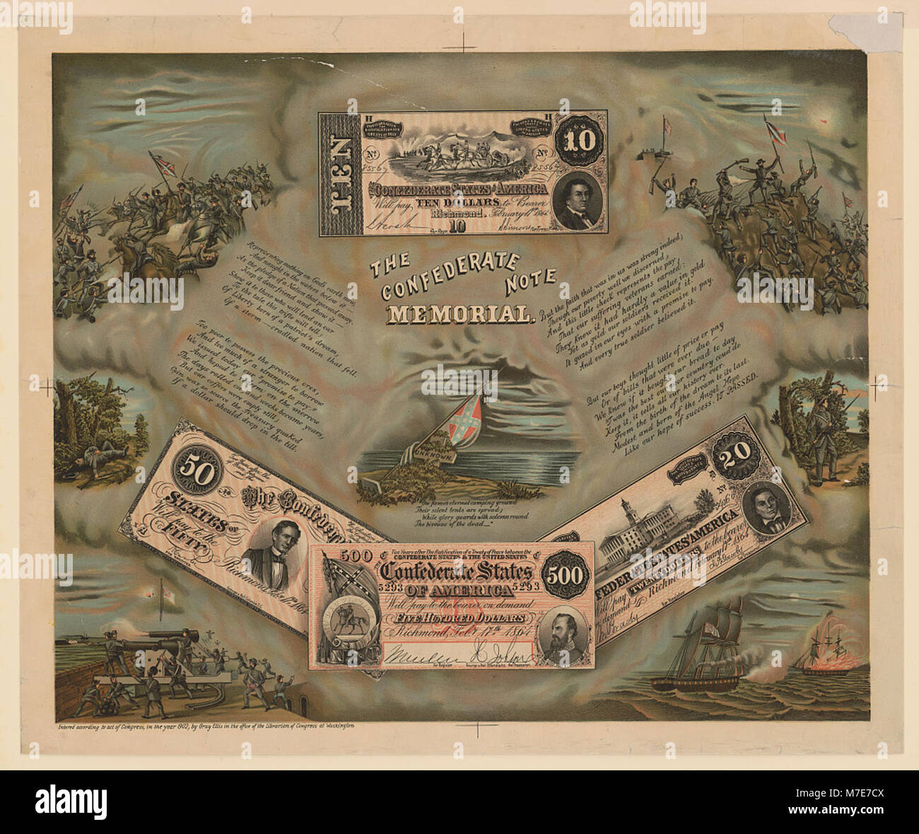 Monument commemorating confederate states hi-res stock photography and ...