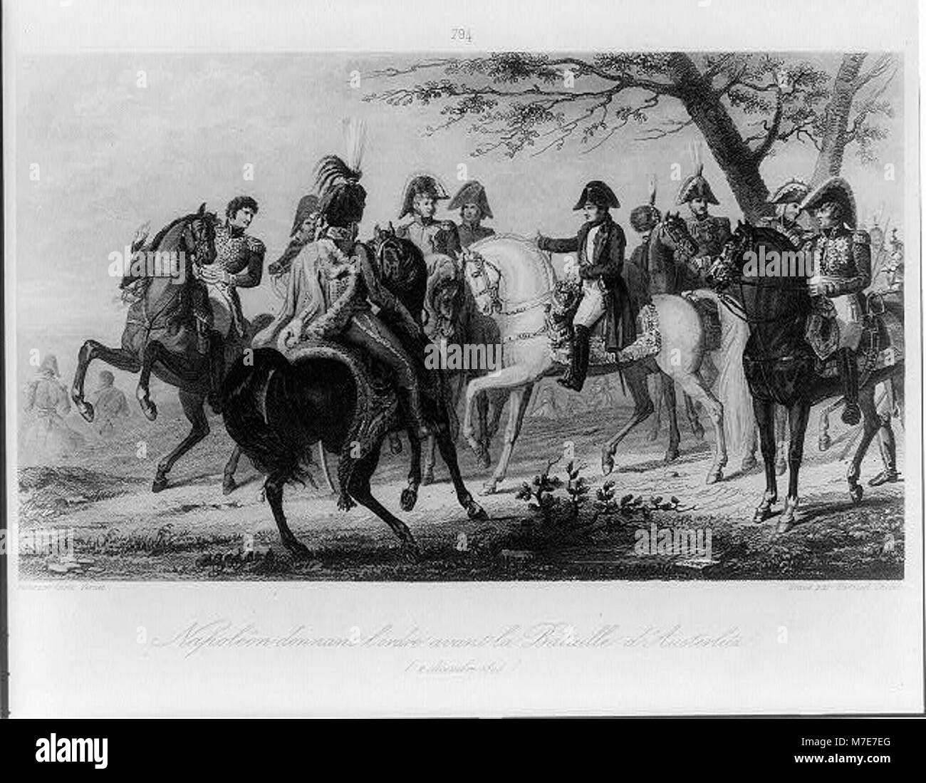 Napoleon during the battle of austerlitz hi-res stock photography and ...