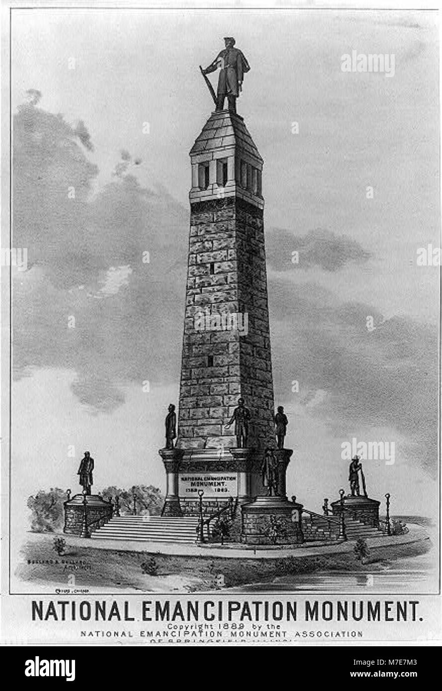Emancipation monument Black and White Stock Photos & Images - Alamy