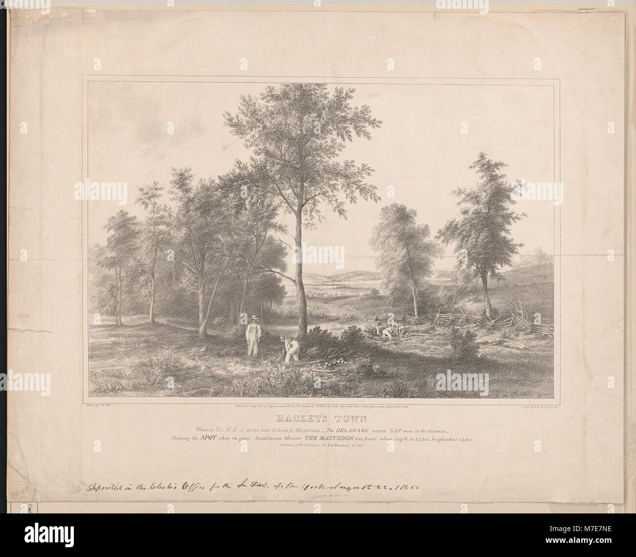 A photograph of Hackettstown, capturing the town’s landscape ...