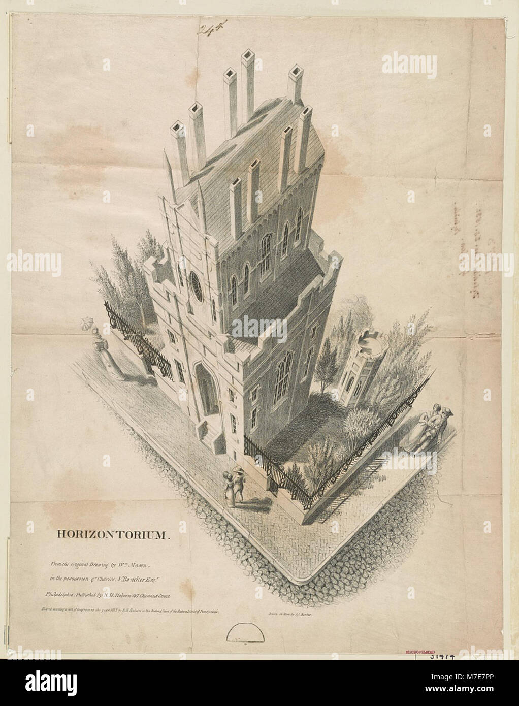 An image depicting the 'Horizontorium,' a structure related to the ...