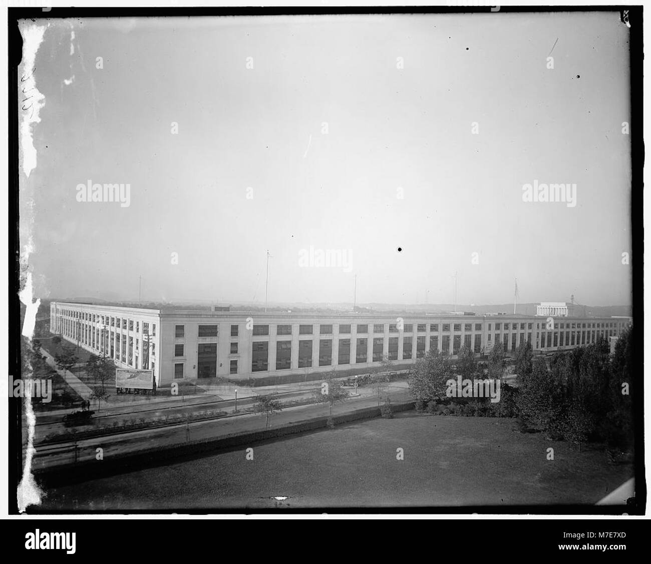 A historical image of the U.S. Navy Department, documenting its role in ...