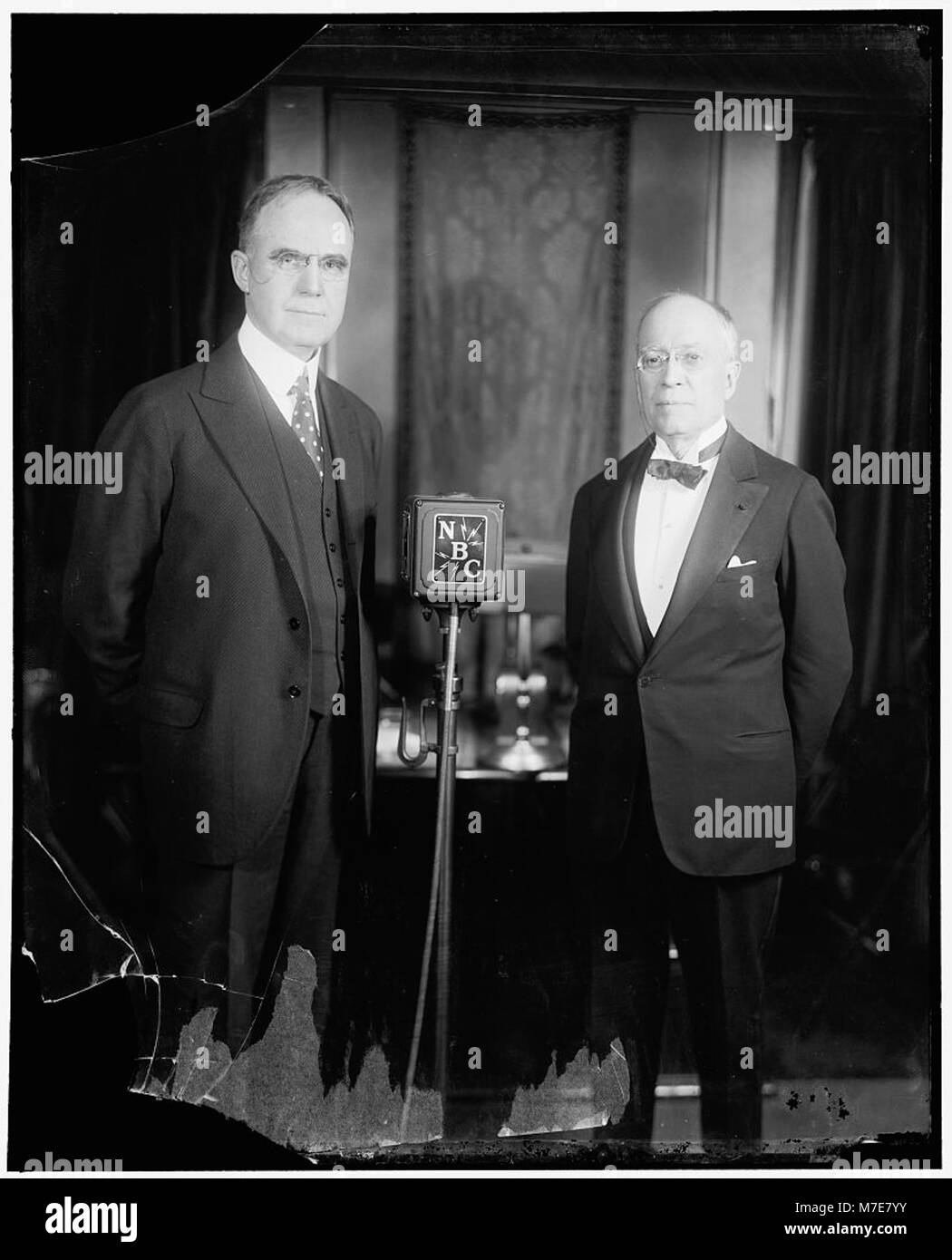 A photograph showing Senator Howell of Nebraska and Representative ...