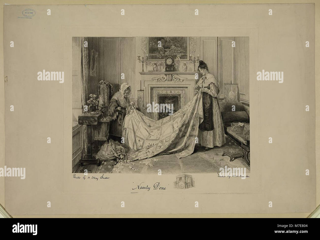 The phrase 'Nearly done' suggests the completion of a project or task ...