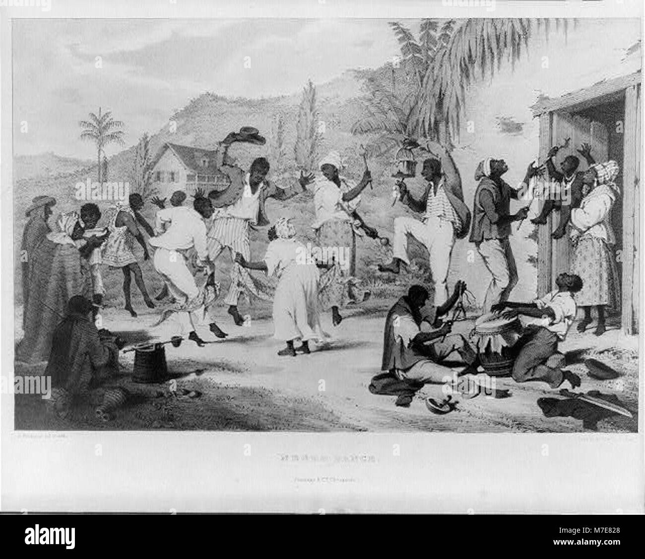 A photograph capturing a traditional African-American dance, showcasing ...