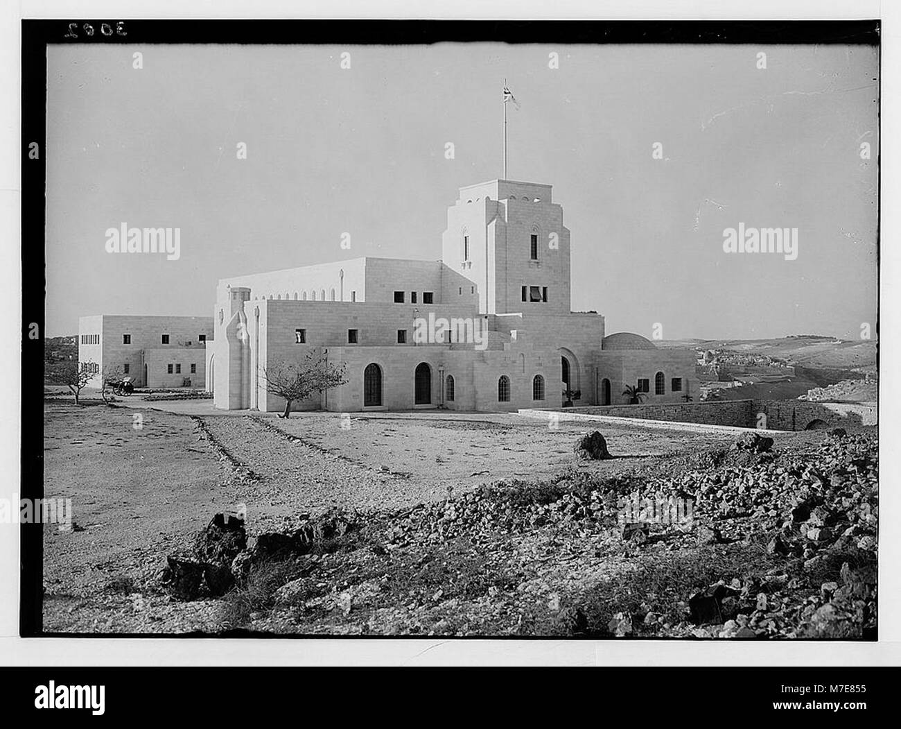 Government House in Jerusalem, the official residence of the High ...