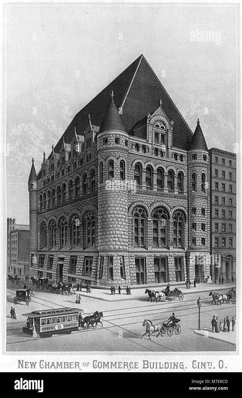 An image of the New Chamber of Commerce building in Cincinnati, Ohio ...