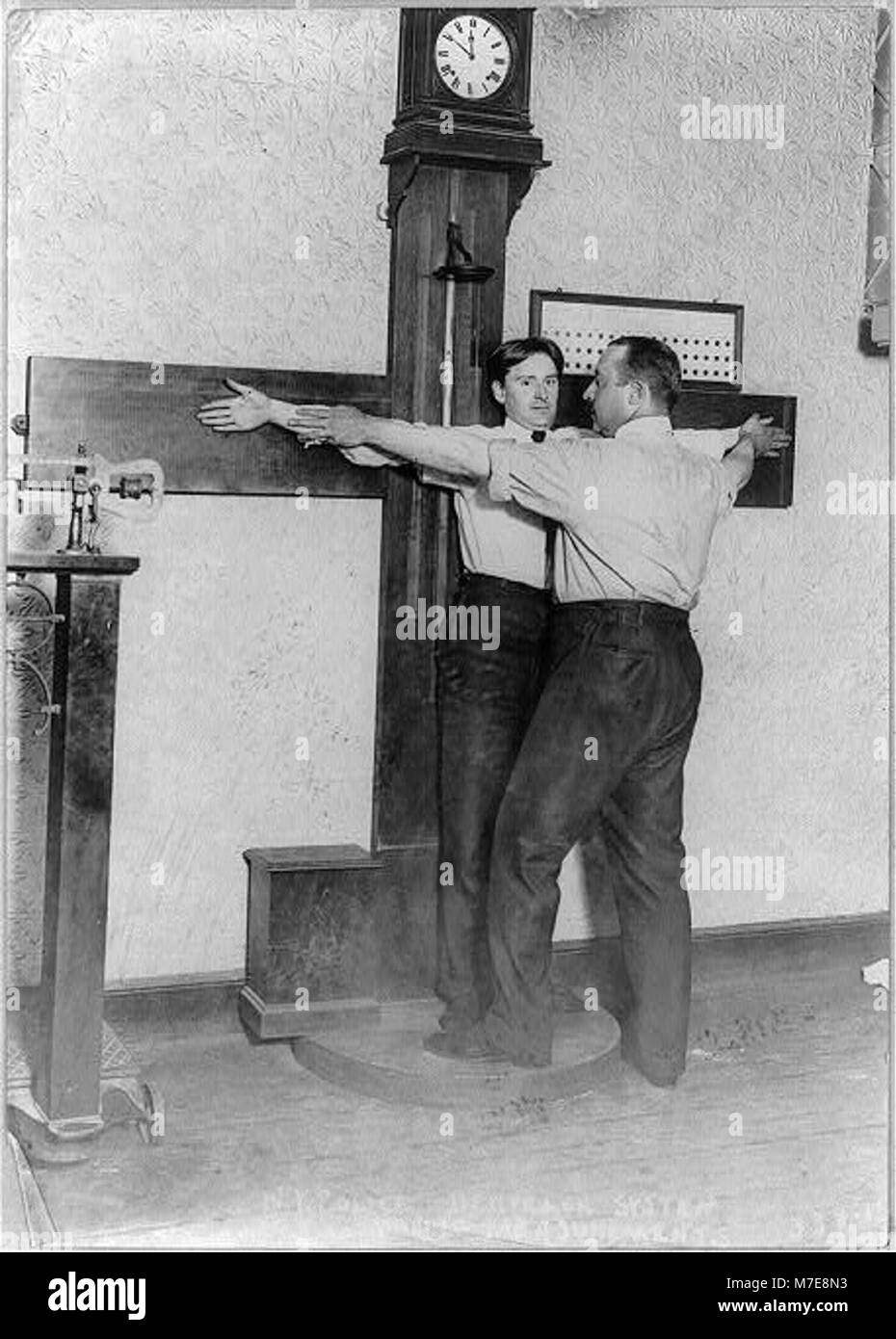 Crime scene measurement Black and White Stock Photos & Images - Alamy