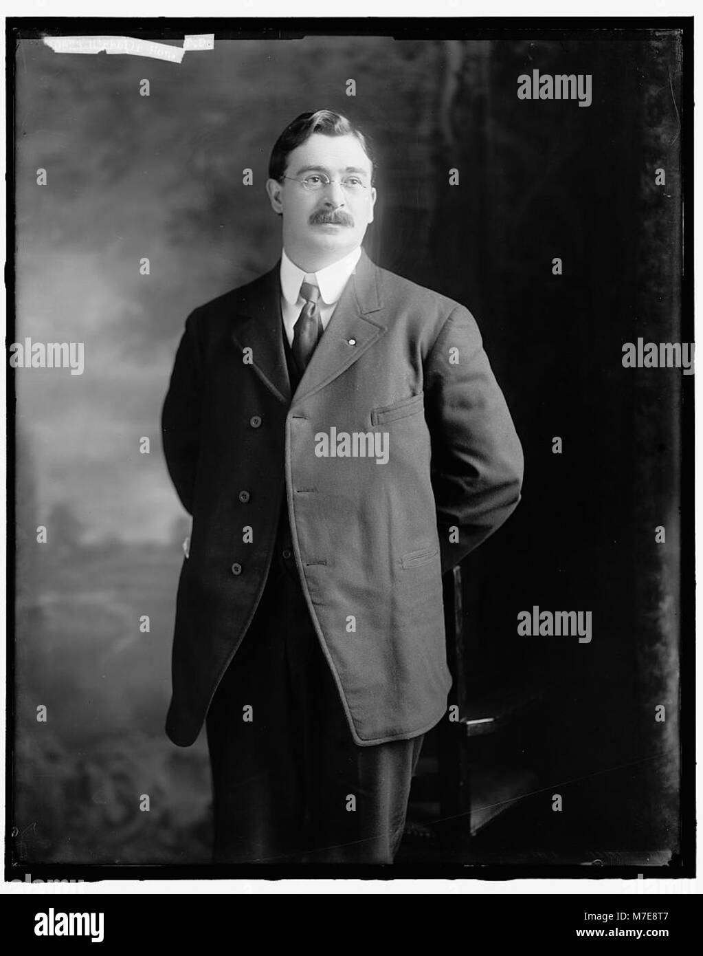A formal portrait of Honorable T.D. Nicholls, a notable political ...