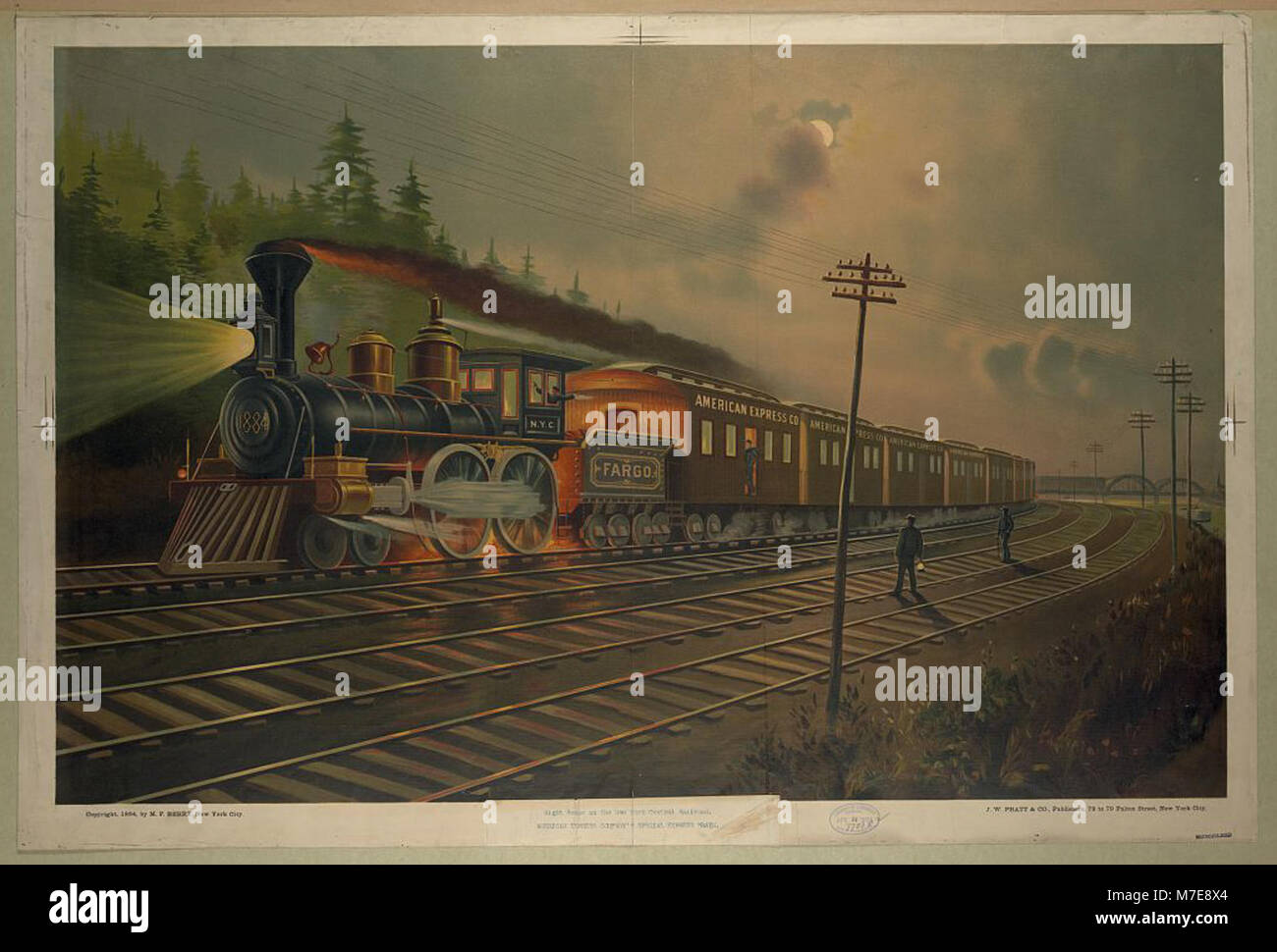 American express special express train hi-res stock photography and ...