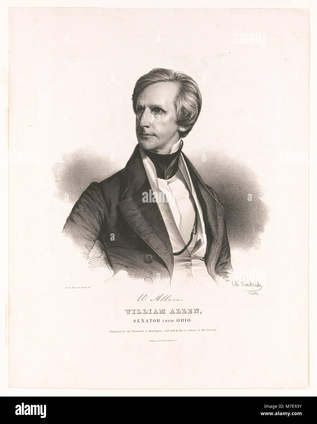 Senator william allen hi-res stock photography and images - Alamy