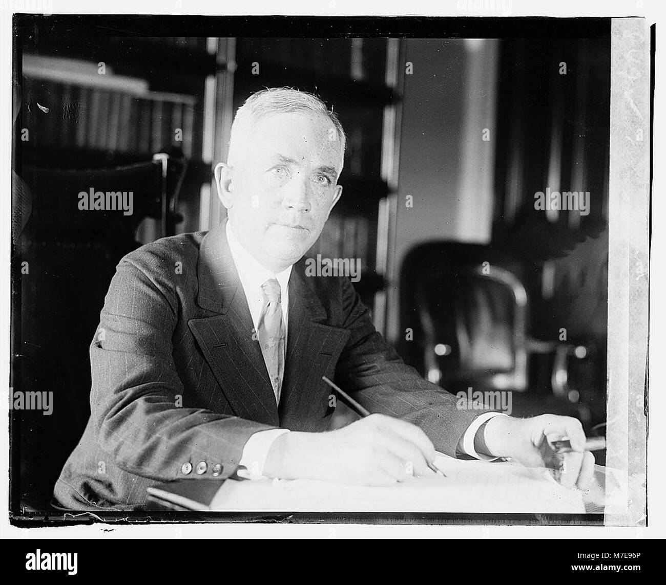A portrait of Norman H. Davis, who served as Under Secretary of State ...