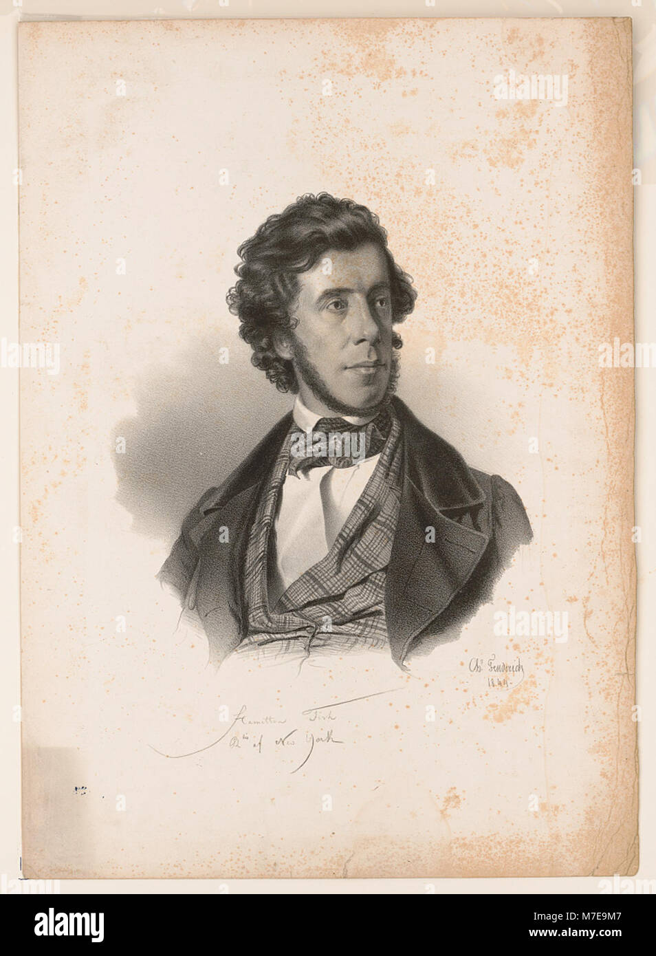 Hamilton fish portrait hi-res stock photography and images - Alamy