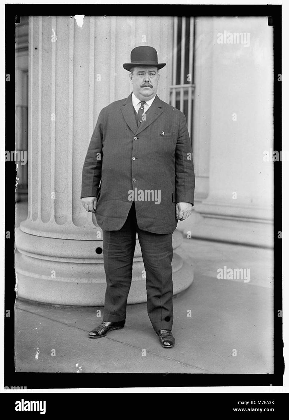 An image without caption, possibly a historical photo, with a subject ...