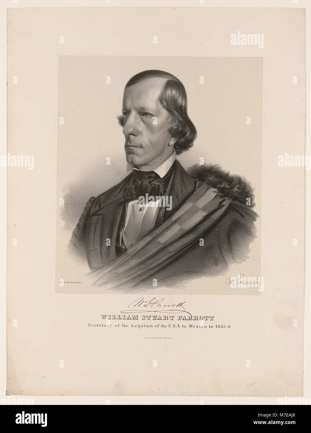 William Stuart Parrott served as the Secretary of the U.S. Legation to ...
