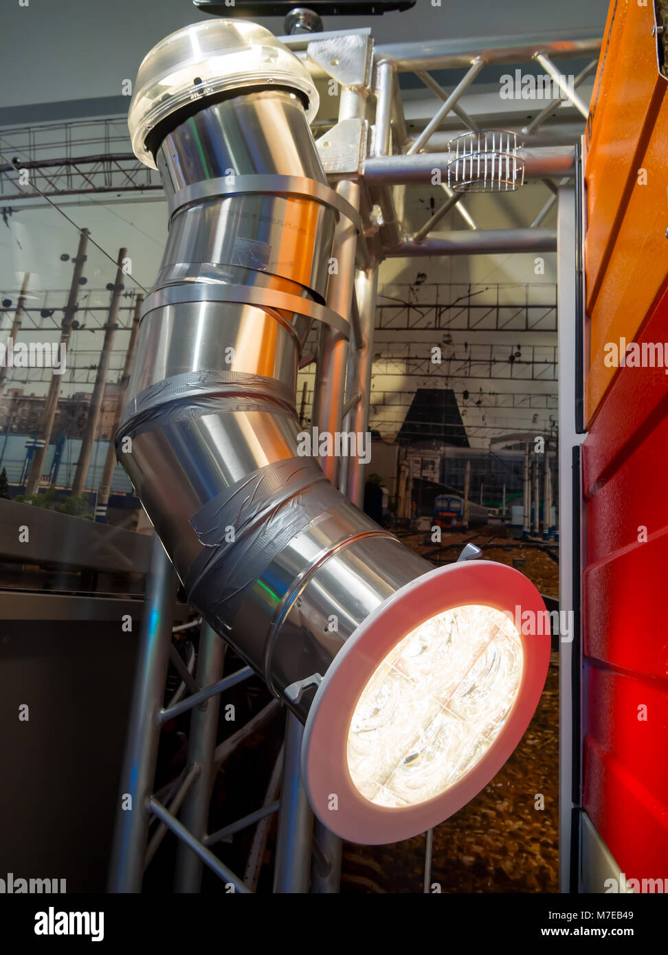 Solar pipe hi-res stock photography and images - Alamy