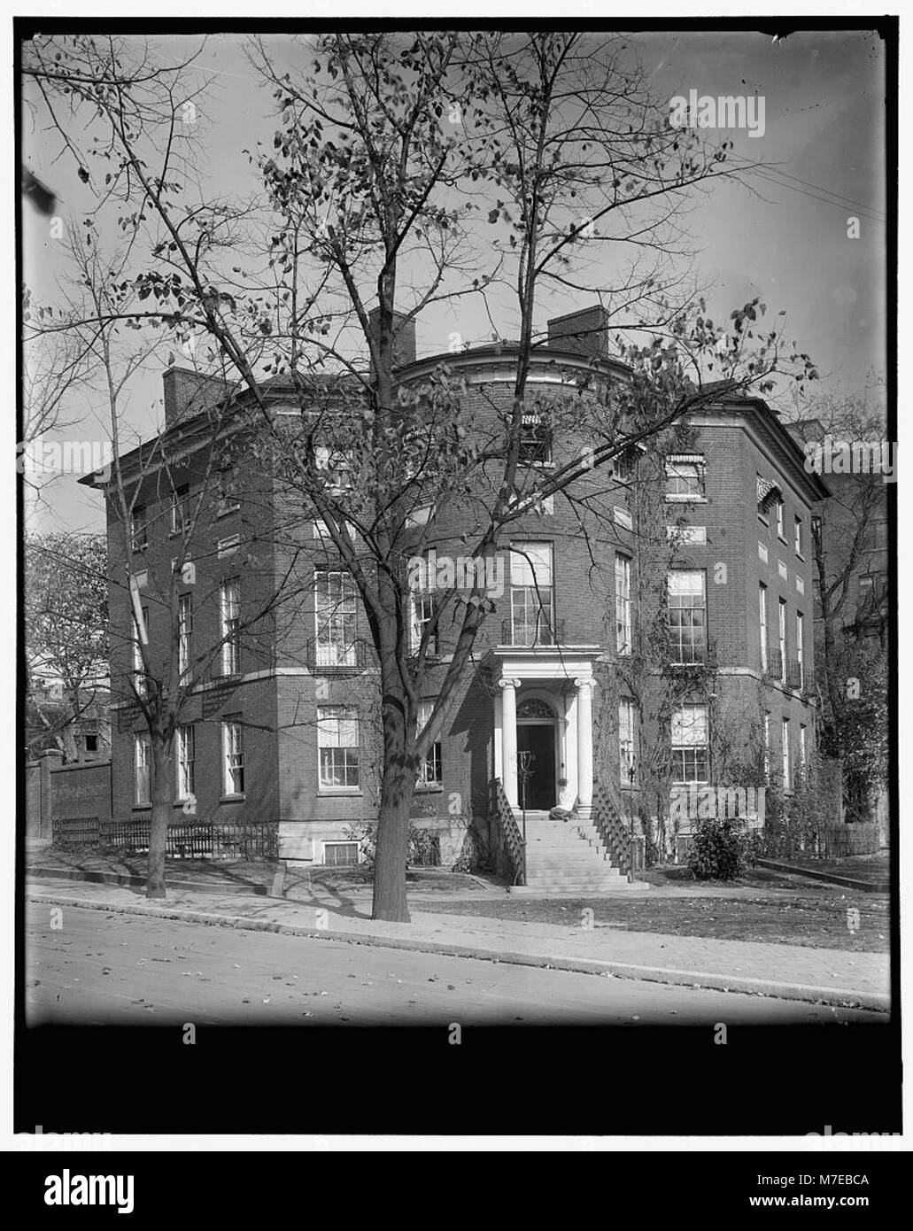 The Octagon House, a notable historical building located in Washington ...