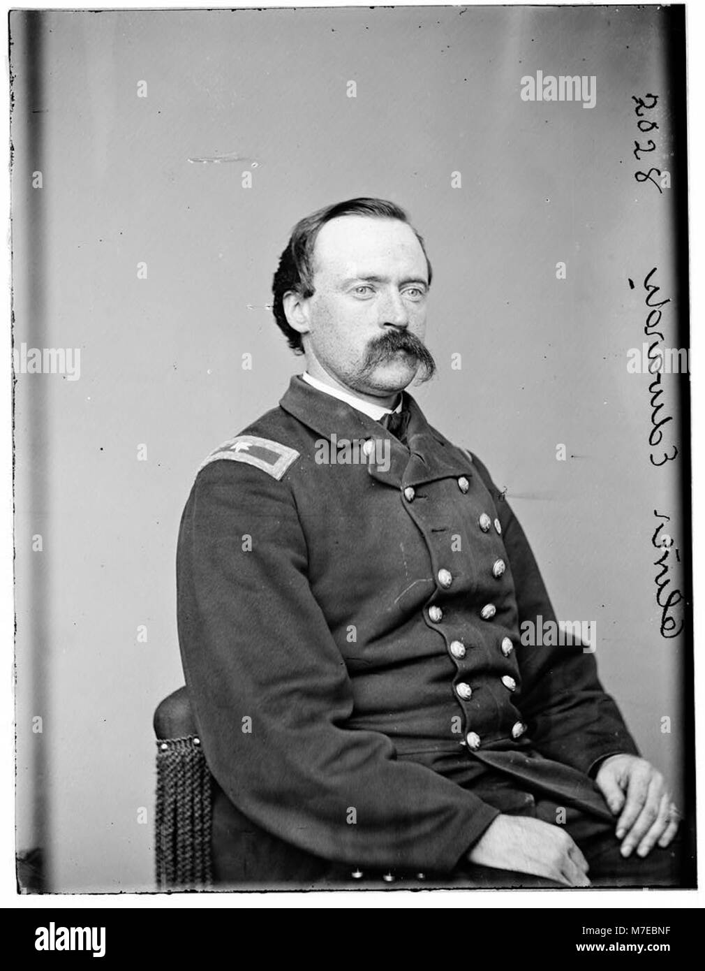Union army colonel during the american civil war Black and White Stock ...