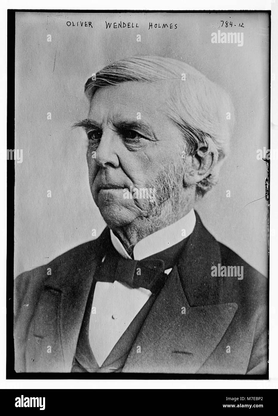 A portrait of Oliver Wendell Holmes, Jr., the U.S. Supreme Court ...