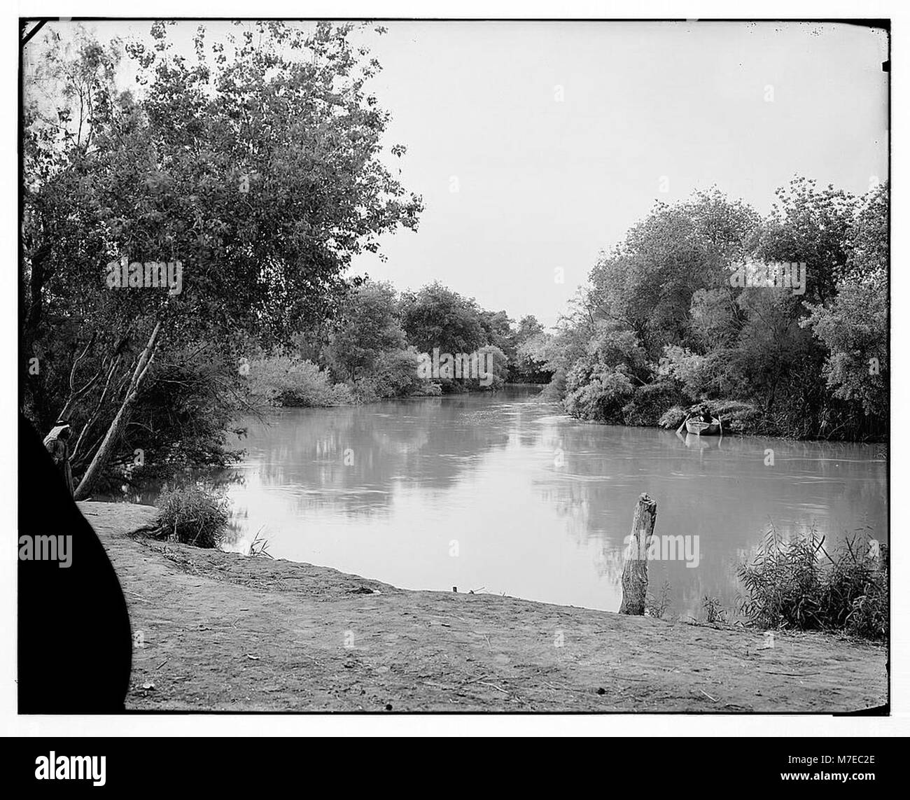 A photograph taken en route to Jericho, showing the surrounding ...