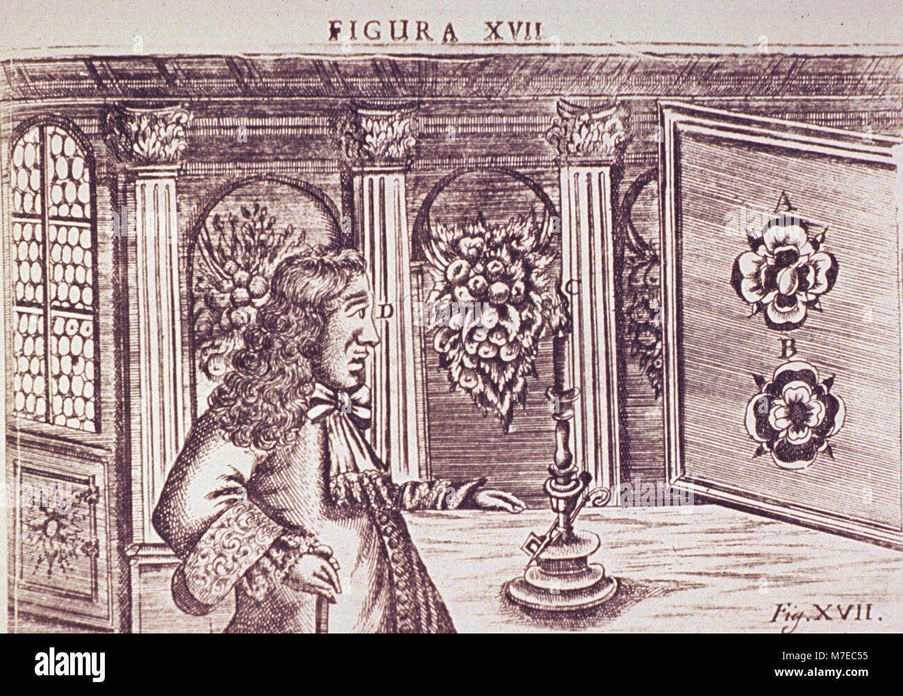 A visual representation of an optical illusion, where images or ...