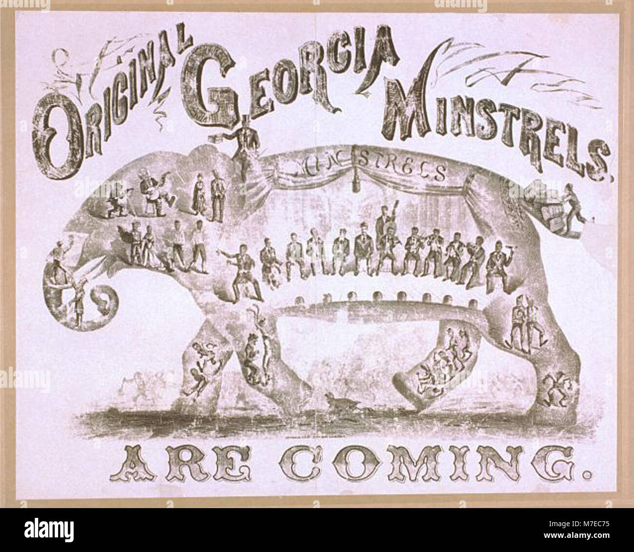 The Original Georgia Minstrels were a popular African-American minstrel ...