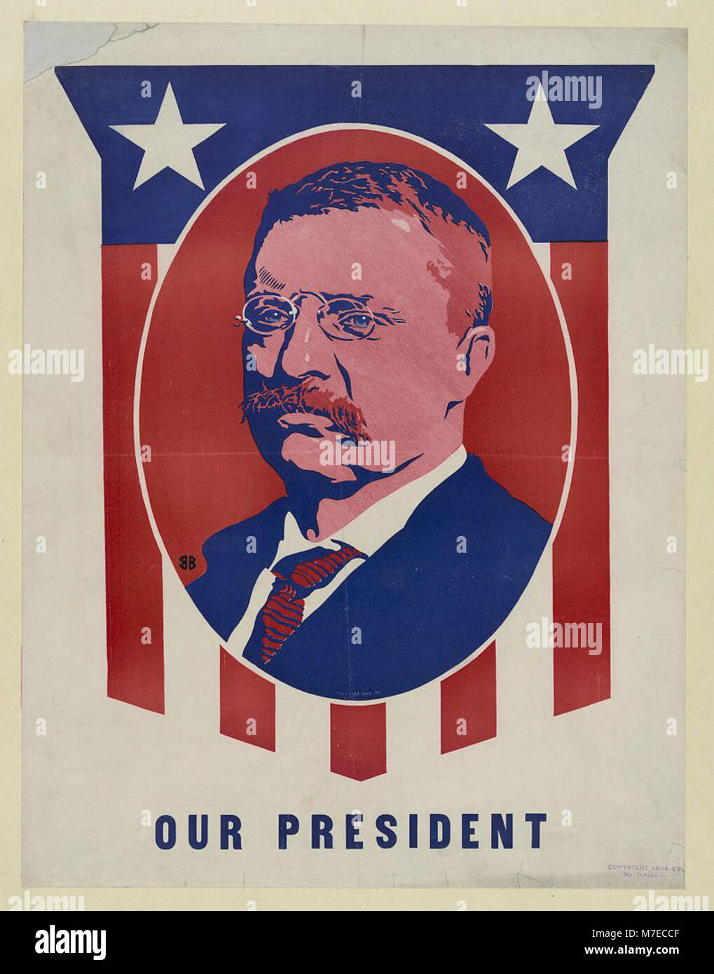 A portrait of the president, capturing their formal attire and the ...