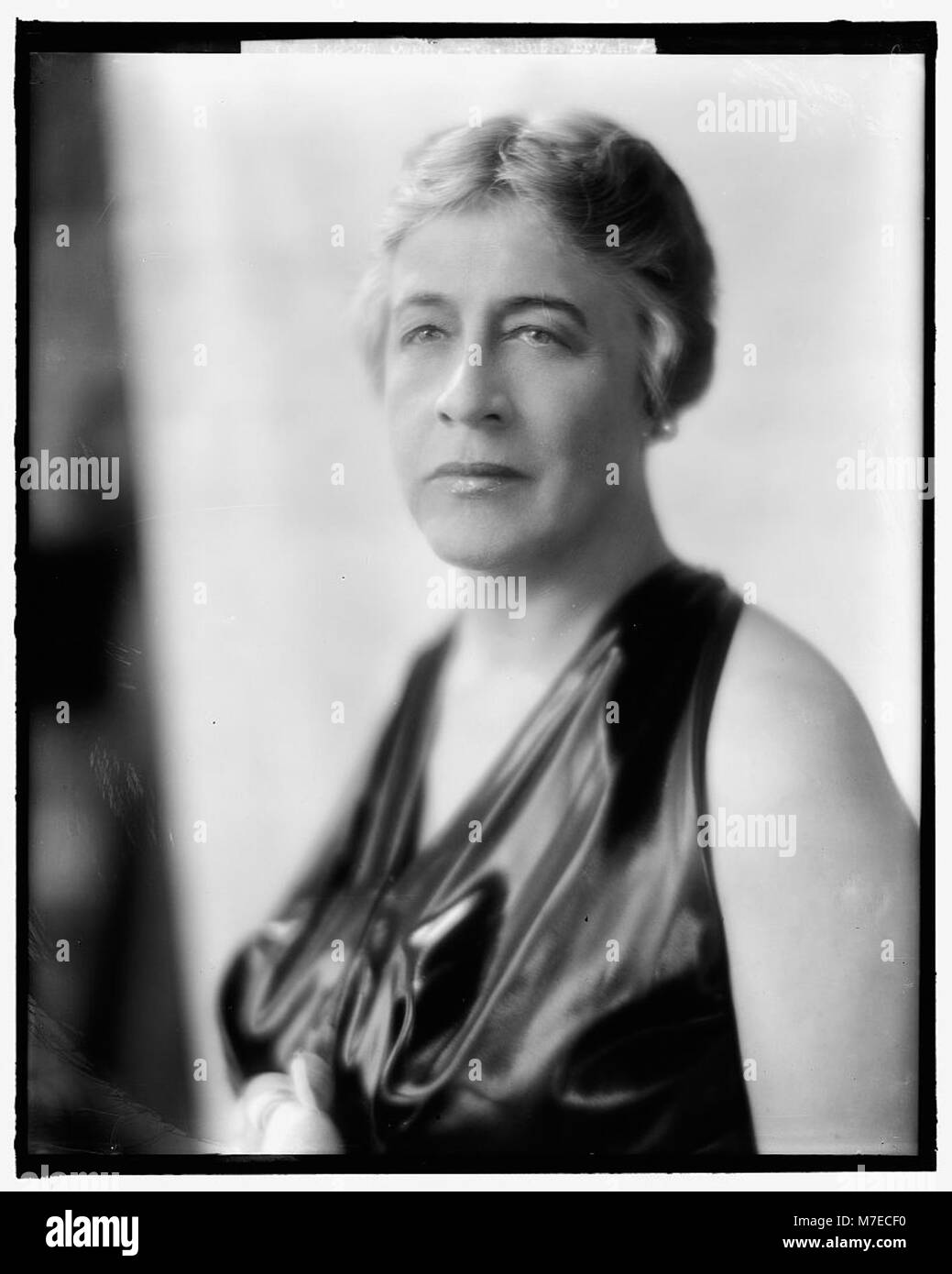 A portrait of Ruth Bryan Owen, a prominent American politician and ...