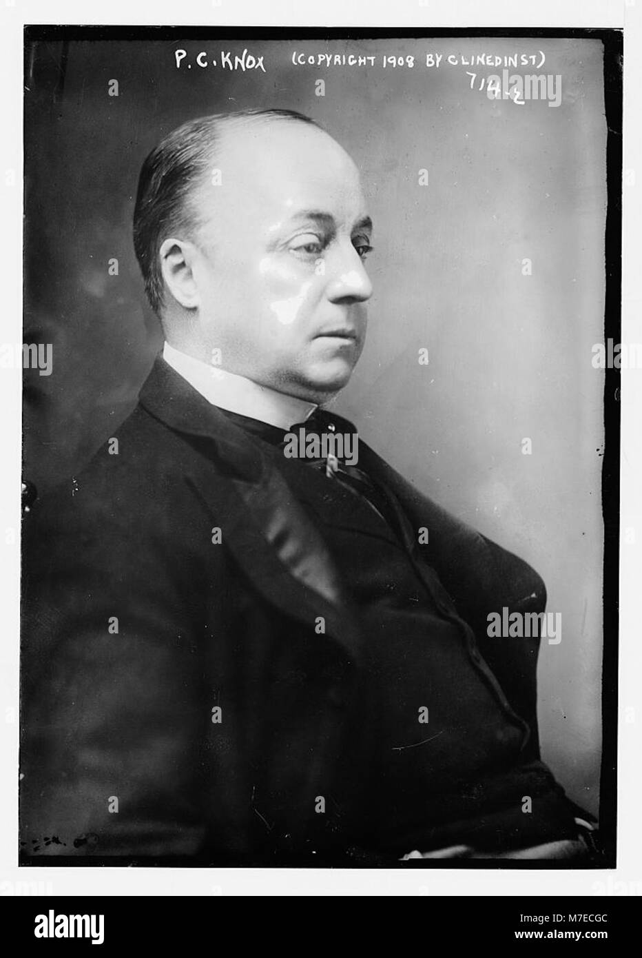 This portrait of P.C. Knox, captured by Clinedinst, showcases his ...