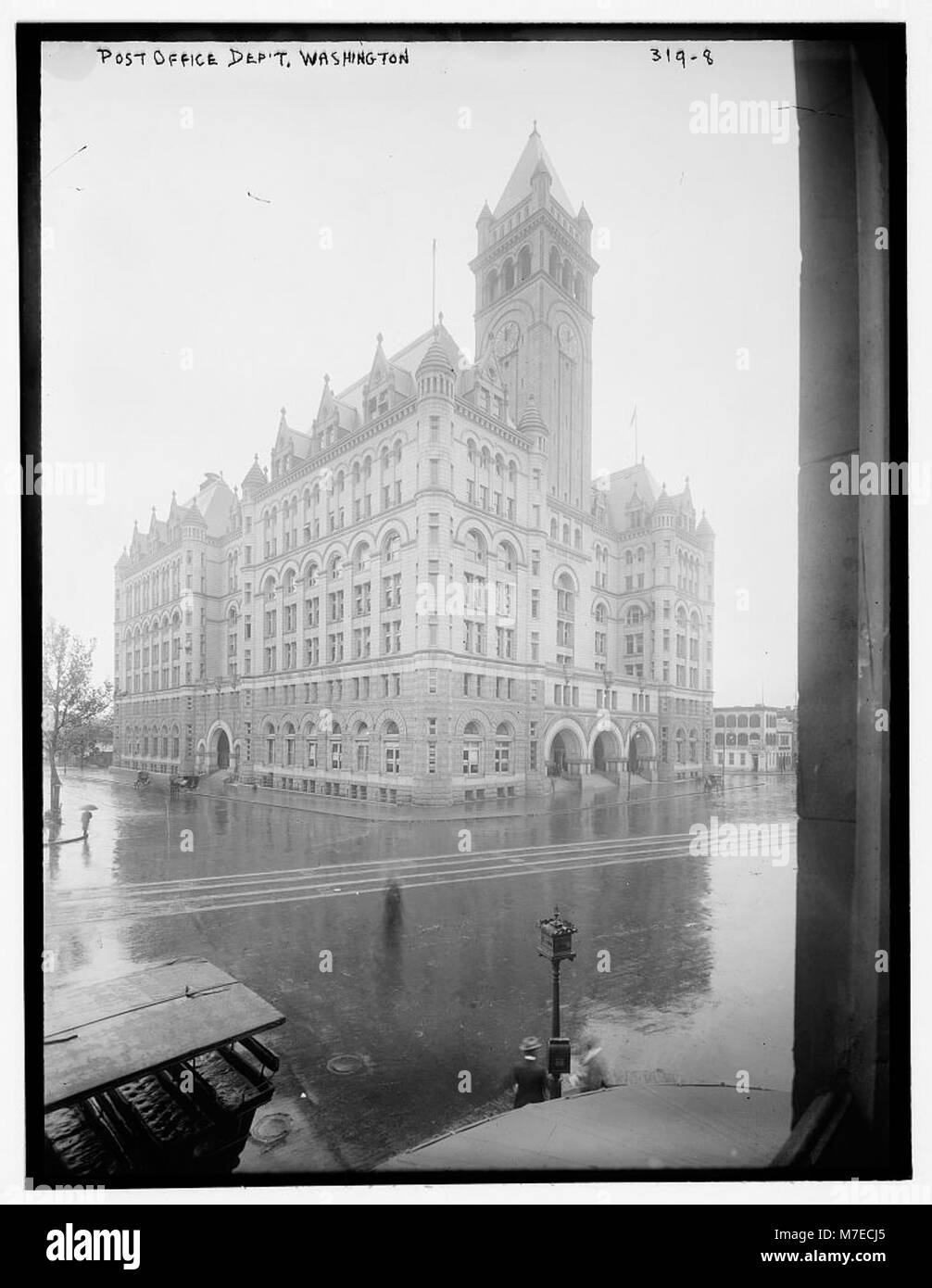 A photograph of the U.S. Post Office Department building in Washington ...