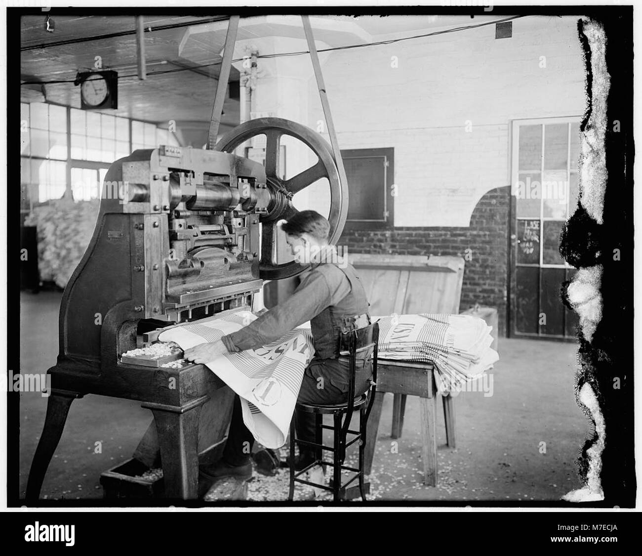 This image shows the U.S. Post Office Department, capturing a moment in ...
