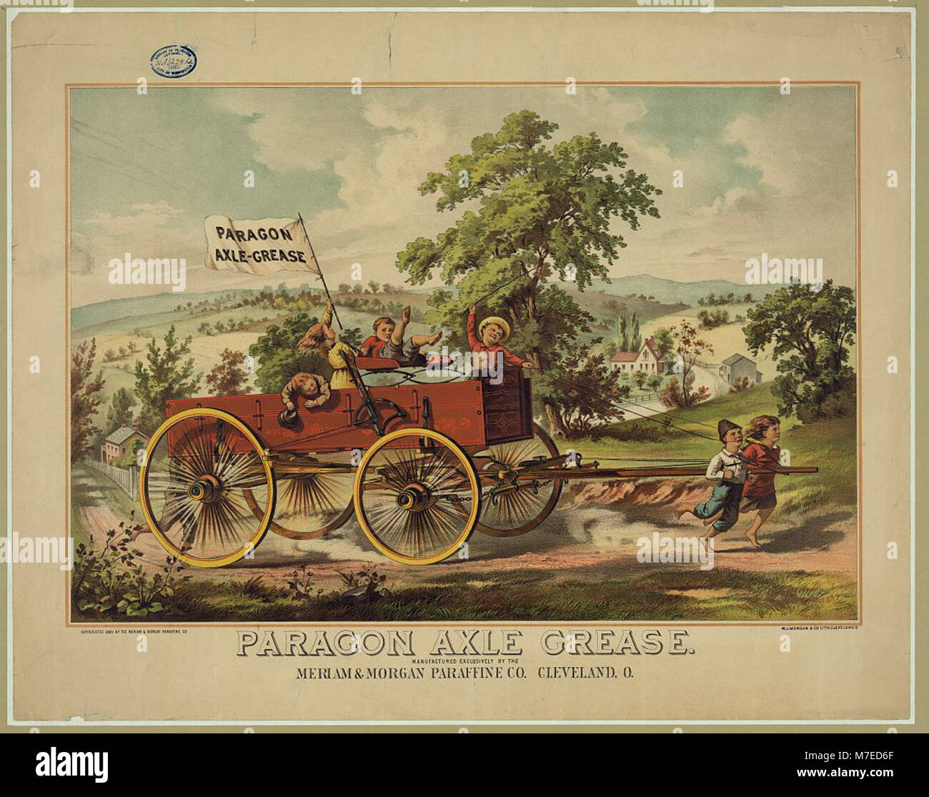 This image shows Paragon axle grease, a product manufactured in ...