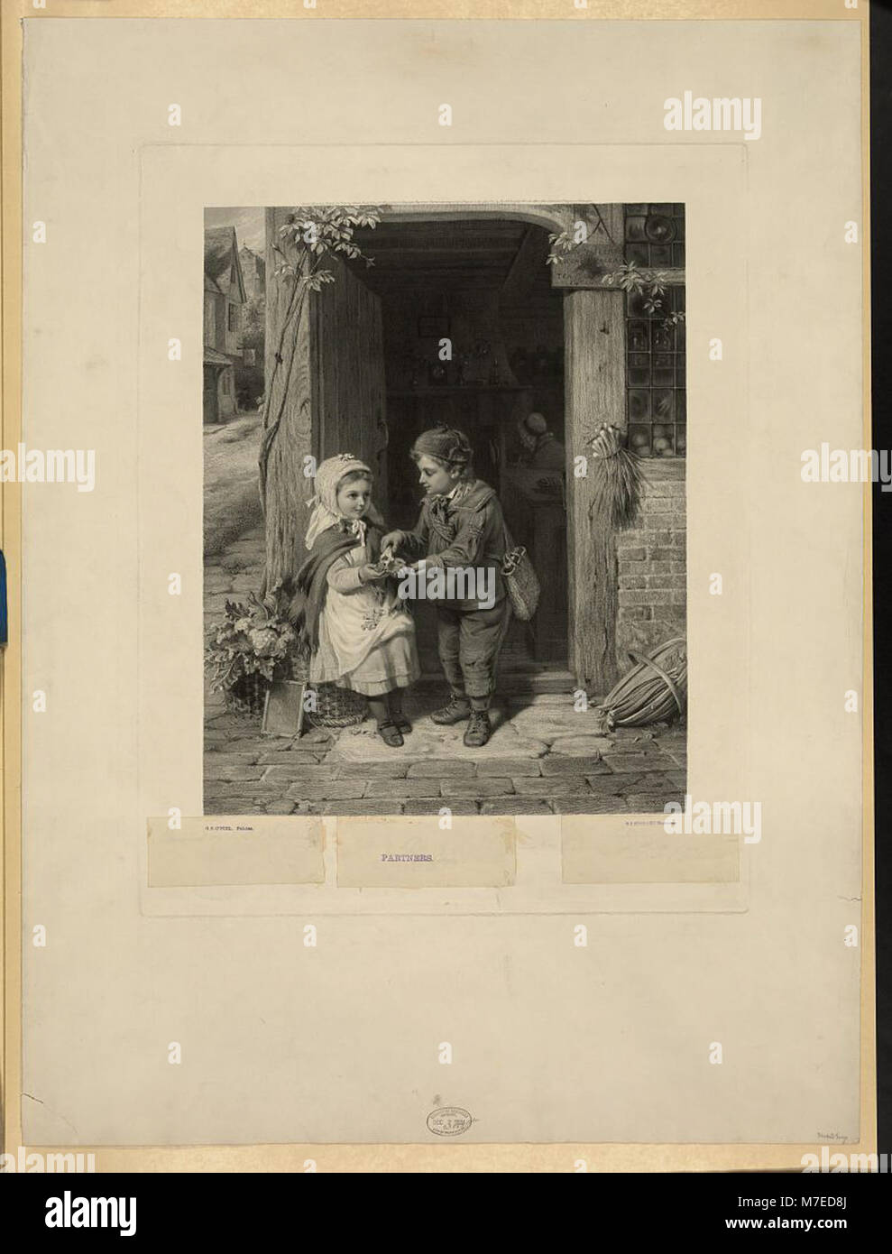 An artistic collaboration between painter G.B. O'Neill and engraver G.J ...
