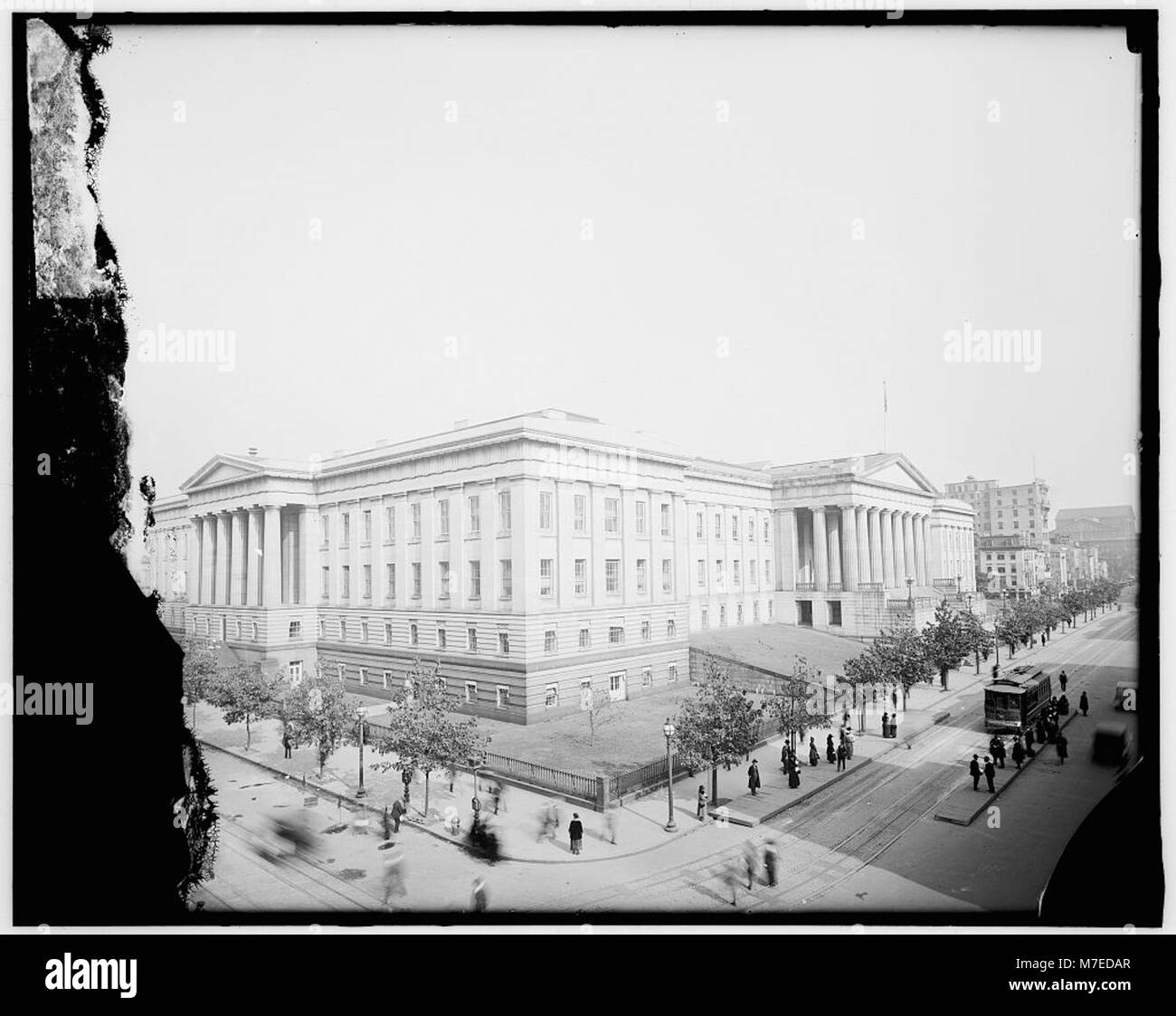 A photograph of the U.S. Patent Office, showcasing the building’s ...