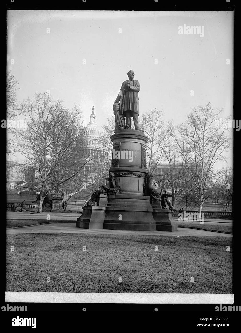The Peace Monument, located near the U.S. Capitol in Washington, D.C ...