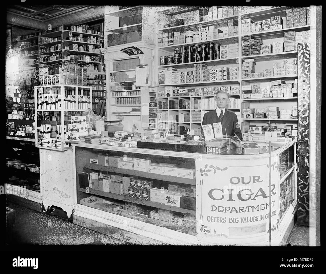 Interior of Peoples Drug Store located at 7th & M in Washington, D.C ...
