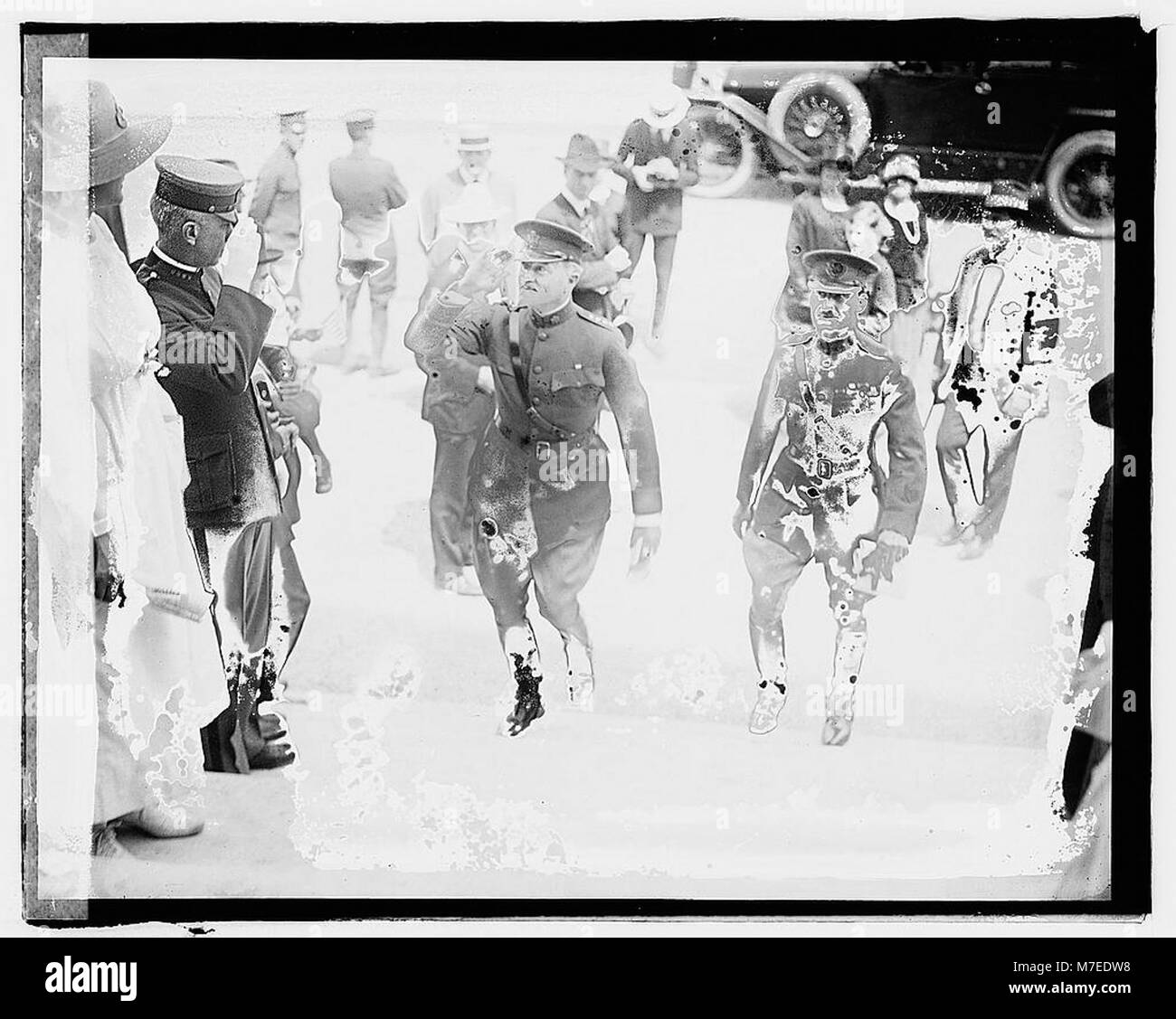 General John J. Pershing is pictured at Arlington National Cemetery on ...