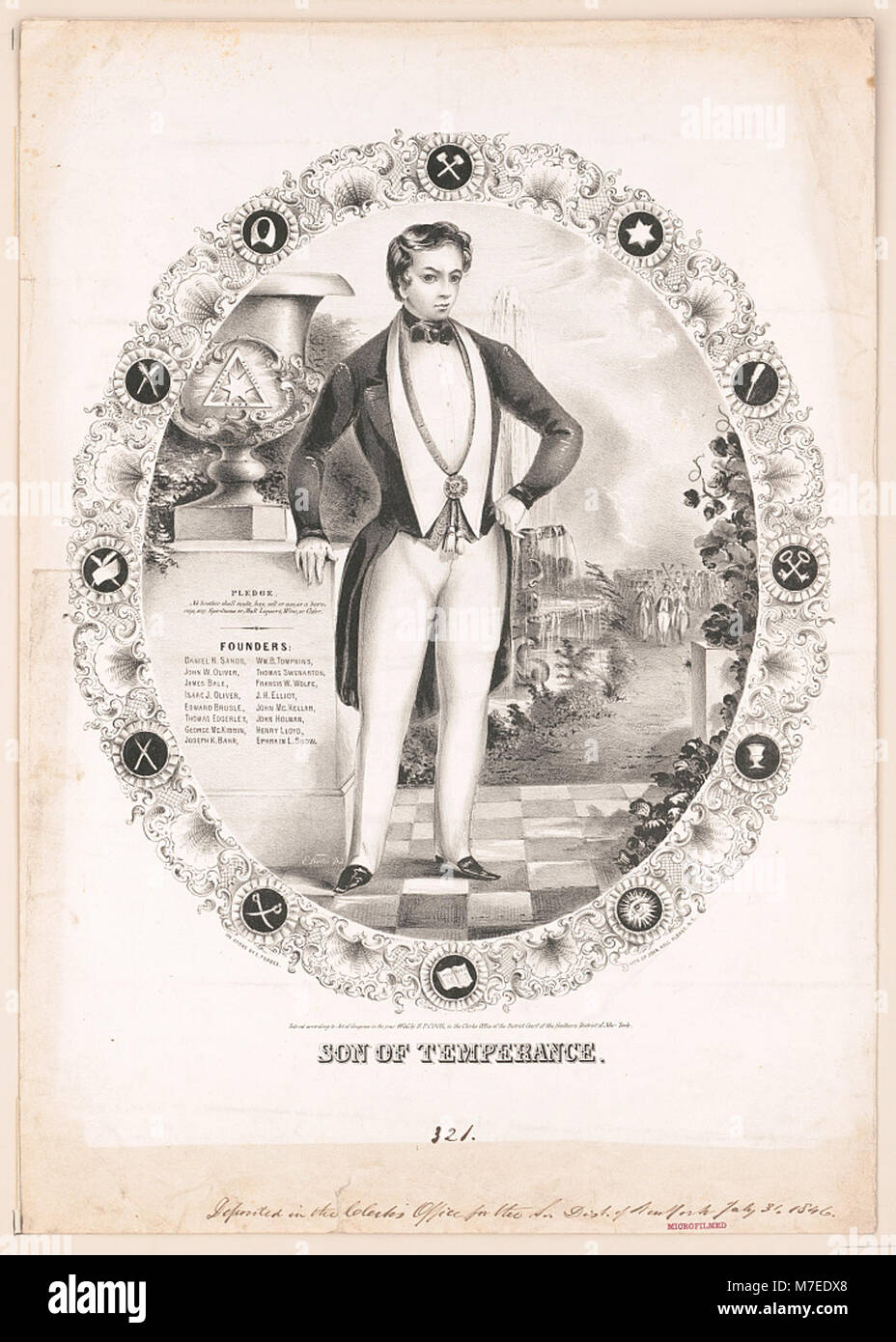 Temperance 19th century hi-res stock photography and images - Alamy