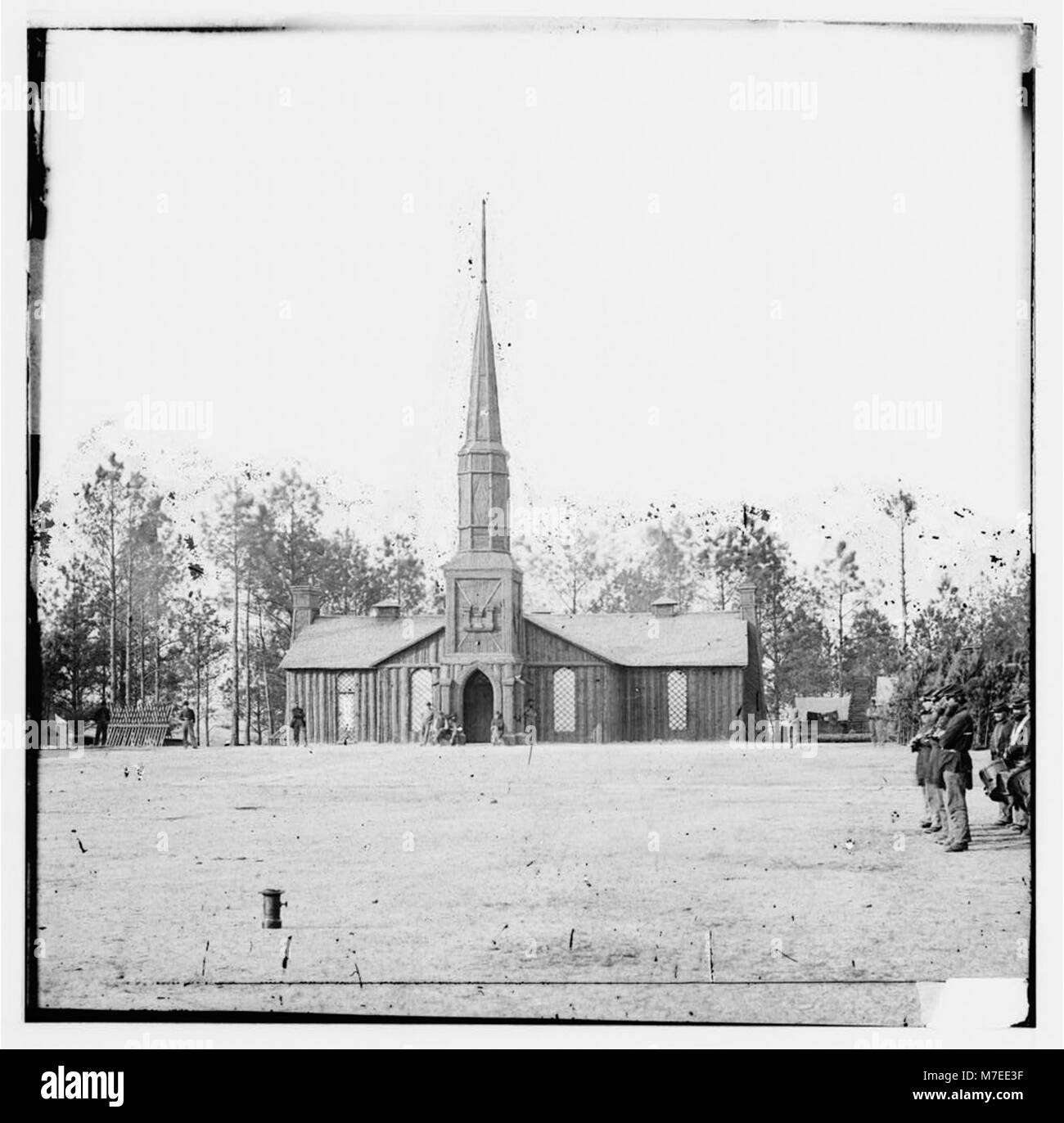 Petersburg, Virginia. Church built by 50th New York Engineers. LOC cwpb ...