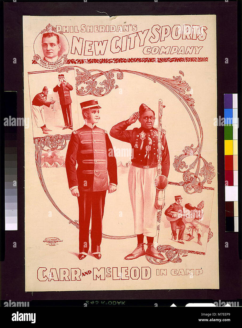 A photograph of the New City Sports Company, founded by Phil Sheridan ...