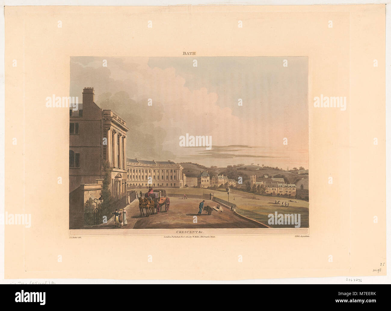 Bath Crescent, located in Bath, England, is a renowned architectural ...