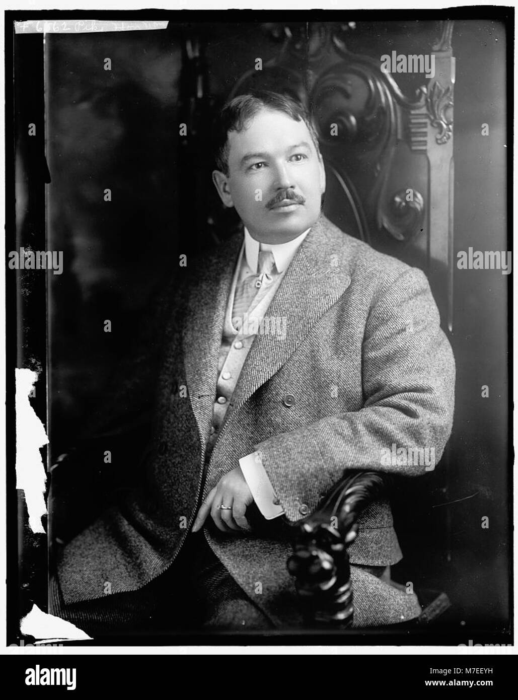 Portrait of William Pike, identified as honorable, showcasing his ...