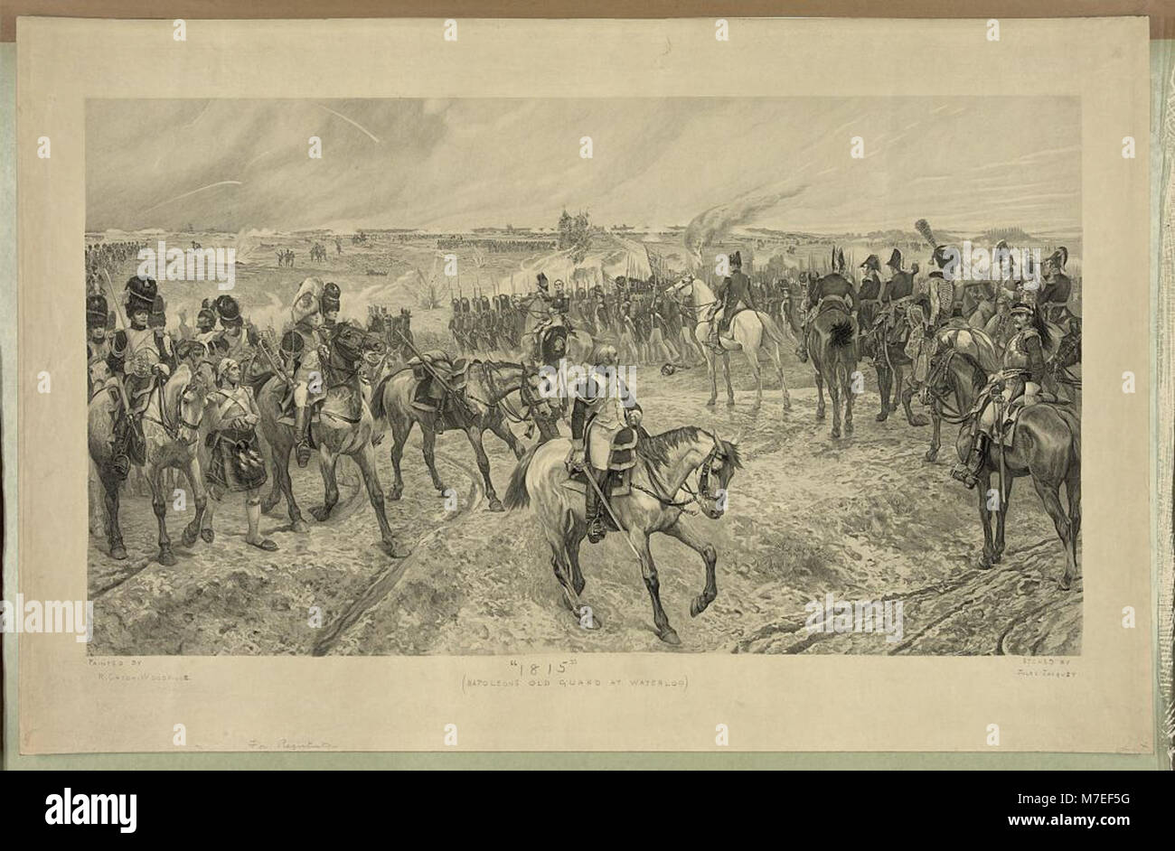 Napoleon's old guard hi-res stock photography and images - Alamy