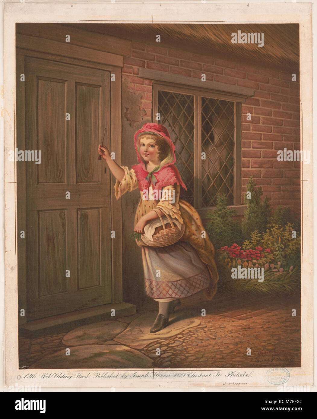 Red riding hood illustration hi-res stock photography and images - Alamy